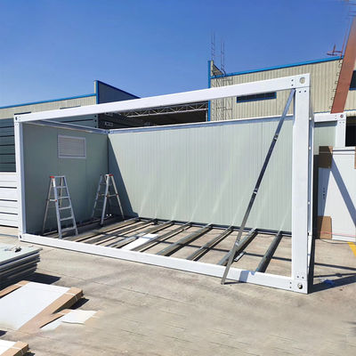 20 voet Prefab Containerhuis Lassen Hoog Cube Cabin Loft Huizen